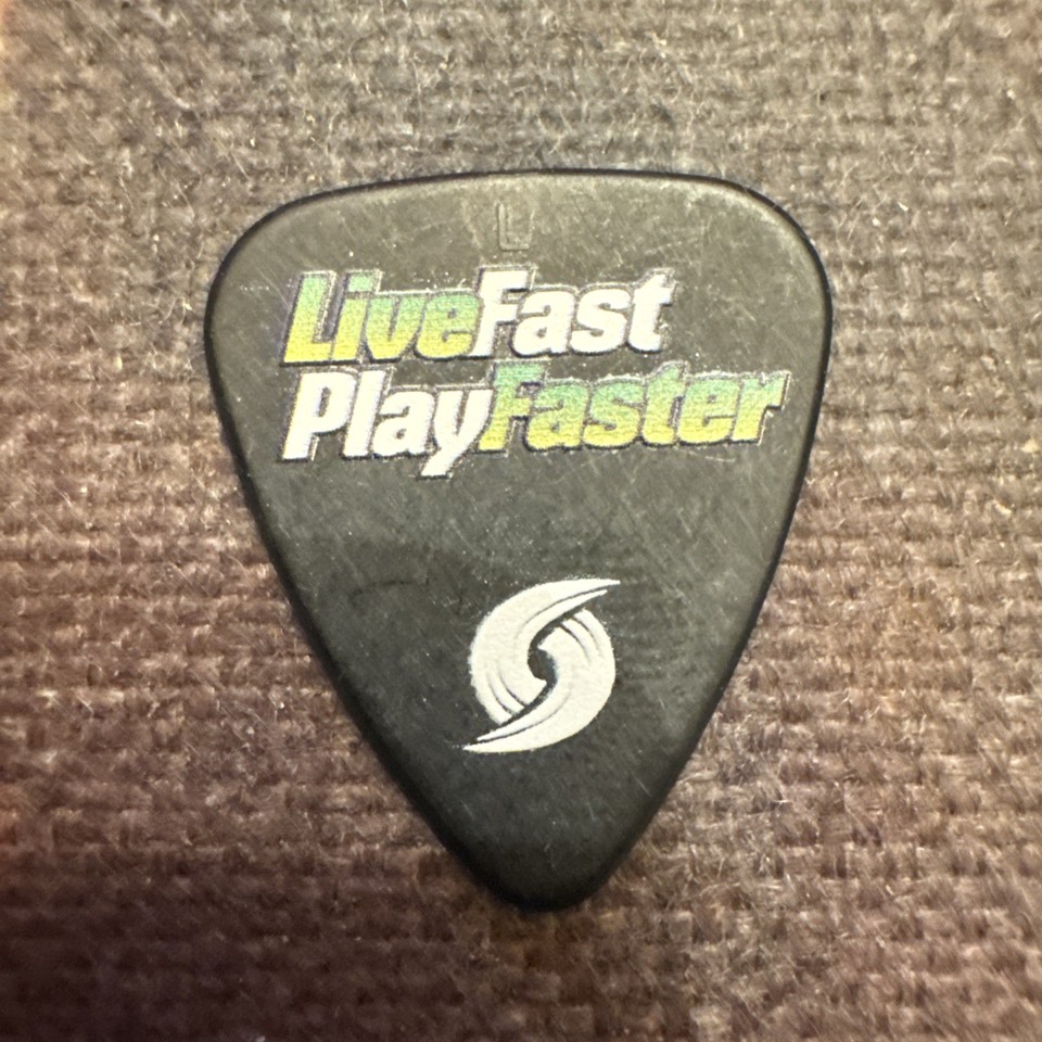 Nita Strauss Guitar Pick Tour Used Alice Cooper Live Fast/Play Loud | eBay