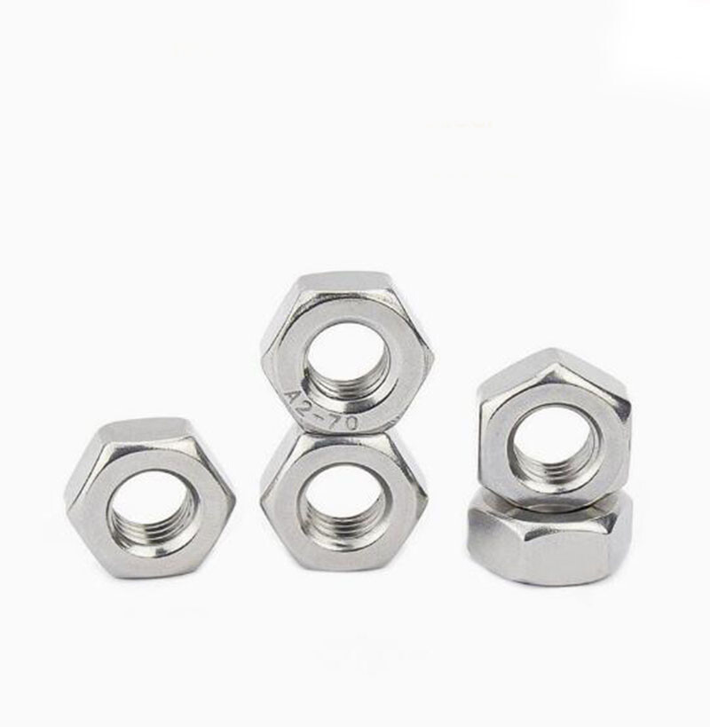 304 Stainless Steel Hex Nuts Mini Hexagon Nut M27 M30 M33 M36 M39 M42 ...