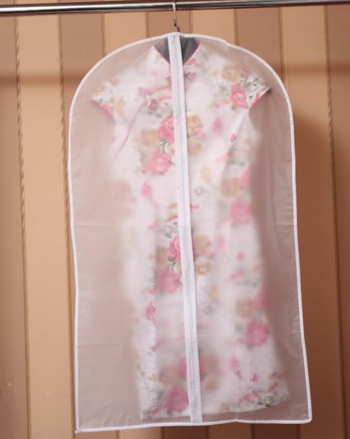 Plastic Clear Dust-proof Cloth Cover Suit/Dress Garment Bag Storage ...