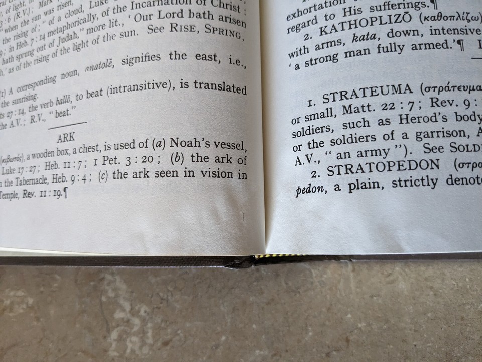 Vine's Expository Dictionary of New Testament by W. E. Vine (HB) FAST ...
