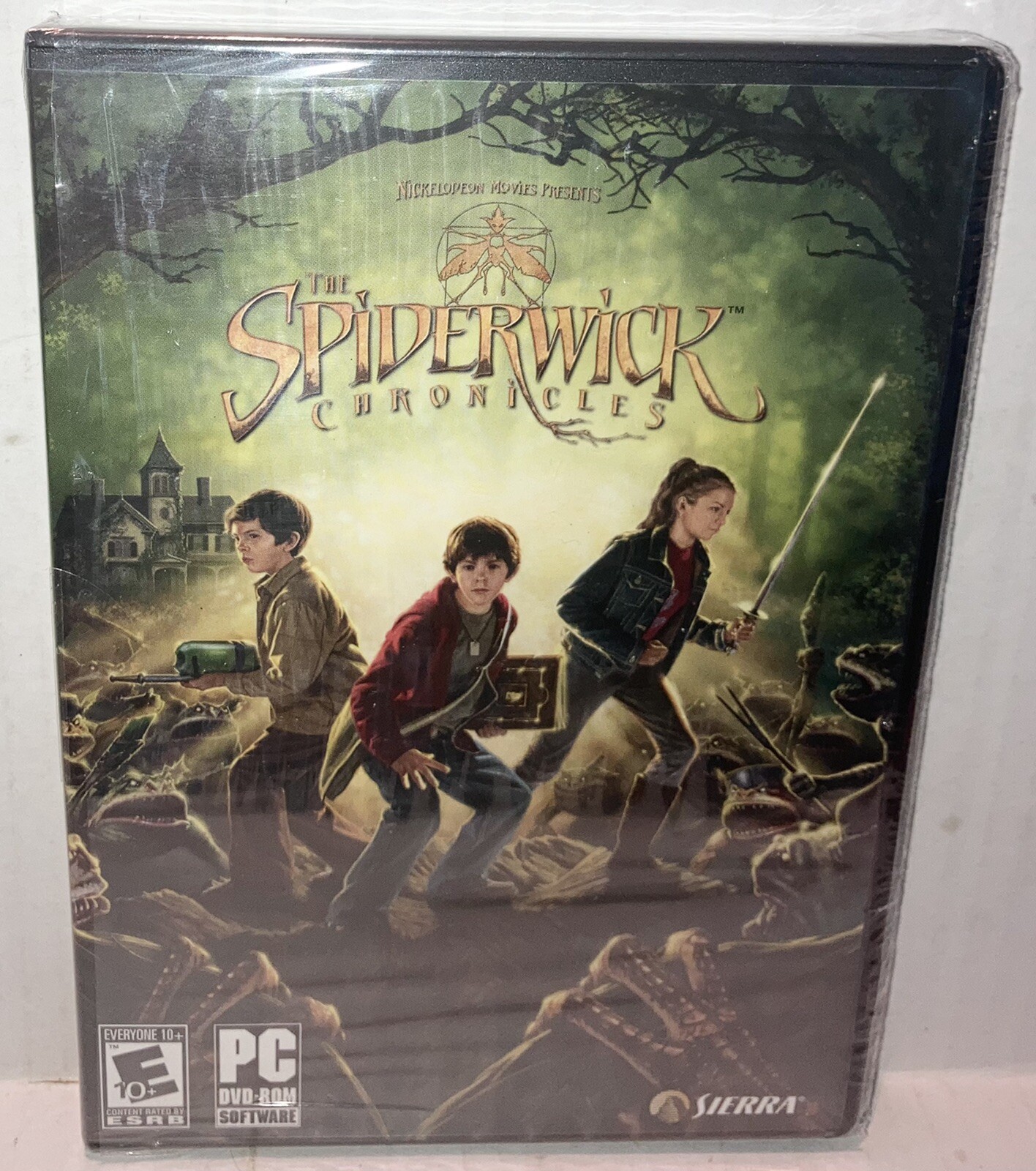 The Spiderwick Chronicles PC DVD ROM Video Game NWT New 2008 Sierra ...