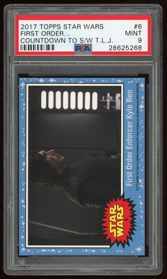 2017 Topps Countdown to Star Wars The Last Jedi #06 First Order ...