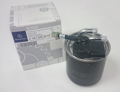 NEW Genuine Mercedes-Benz OM651 Engine Fuel Filter With Sensor ...