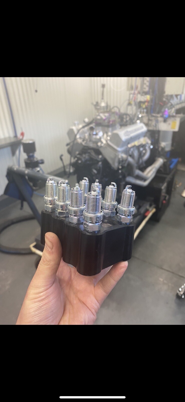 Billet V8 Spark Plug Holder | eBay