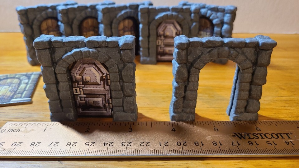 Descent Journeys in the Dark 2nd Edition - Core Set 3D Printed Dungeon ...
