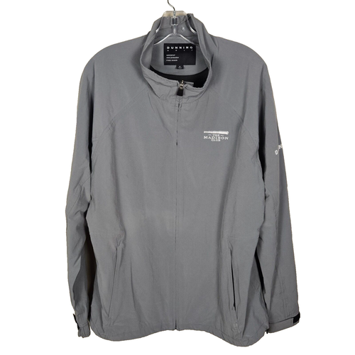 DUNNING GOLF Men Bomber Jacket Madison Club Waterproof Windbreaker ...