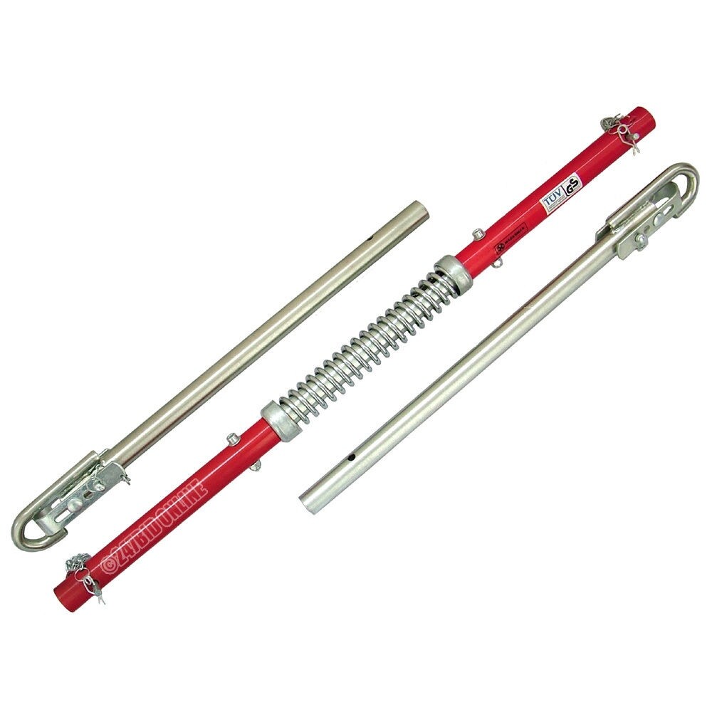 2 TON CAR VAN RECOVERY TOWING BAR TOW POLE WITH DAMPER SPRING 2000KG ...
