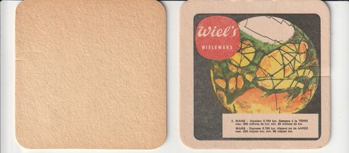 1 - BELGIUM - VORST - BR. WIELEMANS - CEUPPENS BIERDECKEL BEERCOASTERS ...