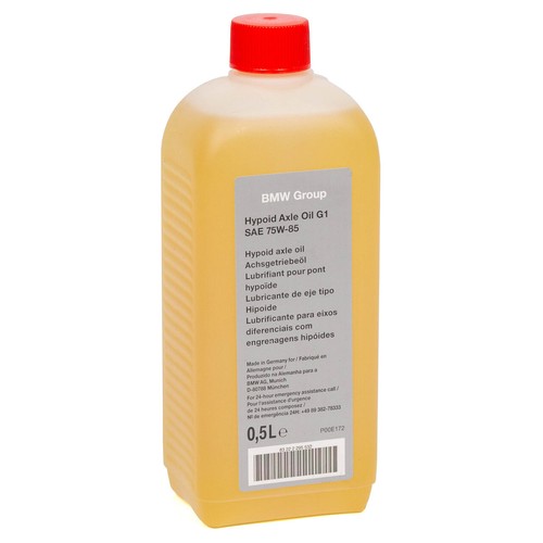 ORIGINAL BMW Hypoid Axle Oil Achsgetriebeöl G1 SAE 75W-85 500ml 0,5l ...