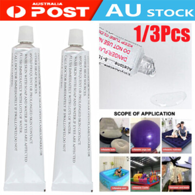 1/3Pcs 30ml PVC Repair Glue for Inflatable Boat Raft Kayak Air Bed Toys ...