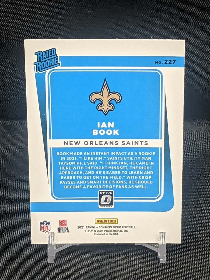 2021 Panini Donruss Optic Ian Book 227 RC Saints | eBay