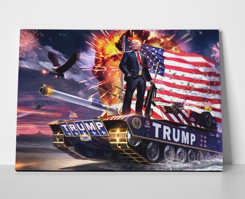 Donald Trump Tank Poster or Canvas | eBay