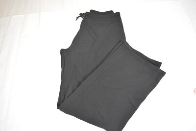 Russel Athletic Black Drawstring Solid Cotton Blend Sweatpants Adult ...