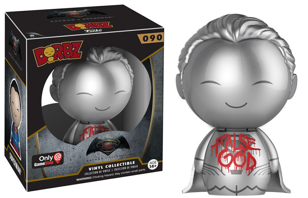 Funko Dorbz: DC Comics - Superman (False God) (Silver) - GameStop (GS ...