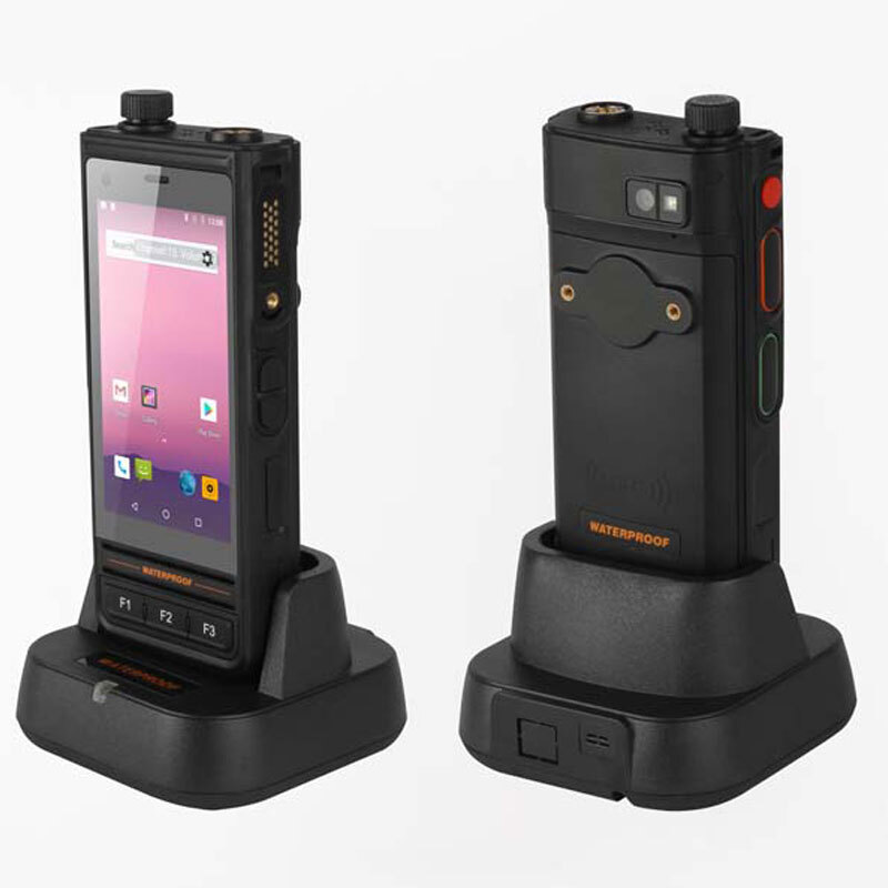 4G LTE DMR UHF VHF Android Rugged Phone Walkie Talkie Outdoor Mobile ...