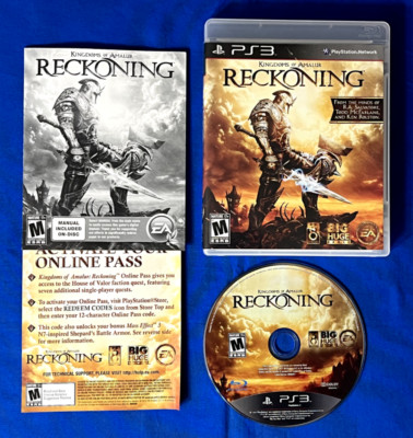 PS3 Kingdoms of Amalur: Reckoning Complete Playstation 3 Tested | eBay