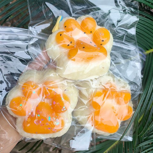 Decompression Cat Paw Toy Shape Soft Tpr Squeeze for Stress Relief Play ...