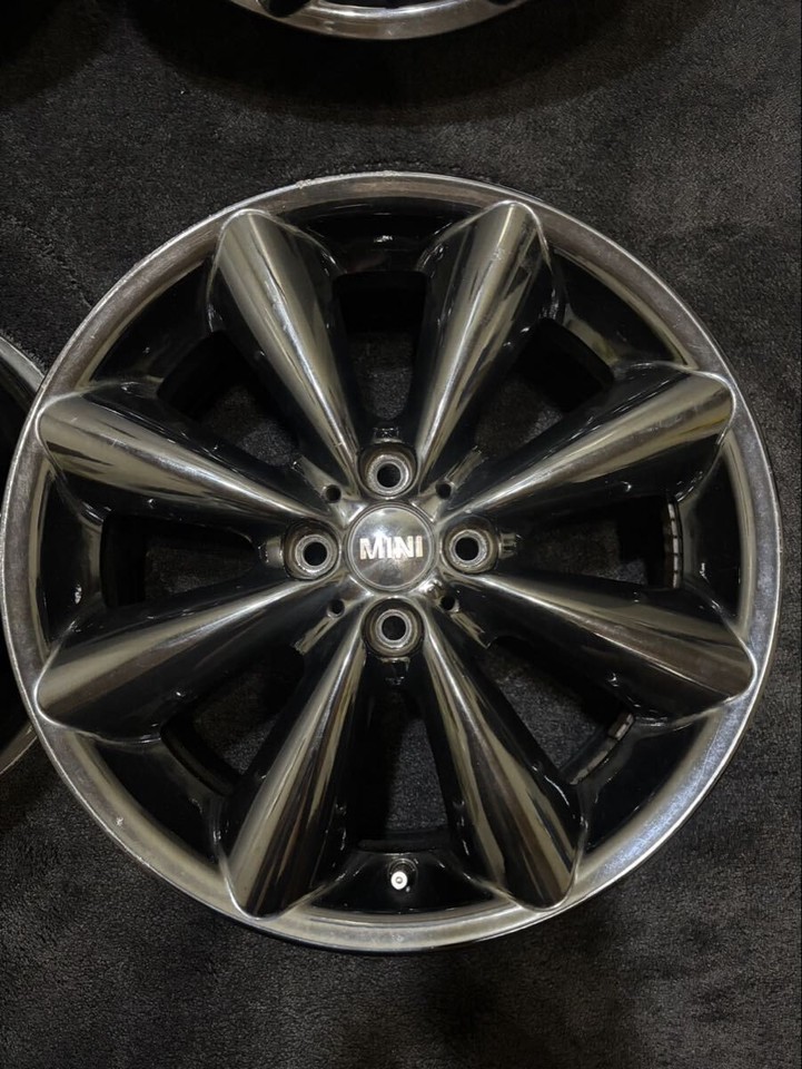 Bmw Mini R55 R56 Genuine 17 Inch 7J 48 100 4H Aluminum Wheels 4 Pieces ...