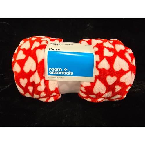 *Room Essentials" Heart Throw Blanket - 50" x 60" - NWT | eBay