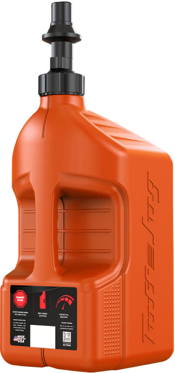 Tuff Jug 2.5gal. Gen 3 Utility Jug - Orange with Orange Cap Snowmobile ...