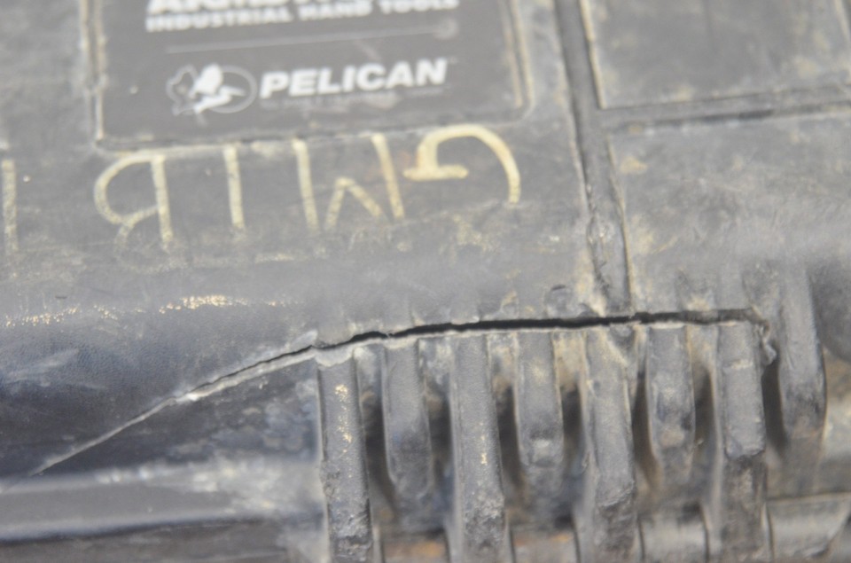Pelican-Armstrong Gen. Mechanics Tool Case - No Tools (Cracked) (GAR ...