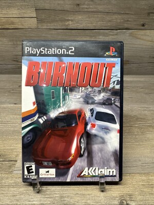 Burnout PS2 CIB ( Sony PlayStation 2, 2001) Complete with Manual Tested ...
