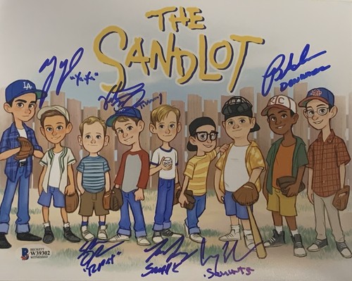 THE SANDLOT SIGNED 8X10 PHOTO SQUINTS YEAH YEAH TIMMY TOMMY DENUNEZ ...