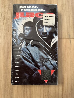 Juice (VHS, 1992) Tupac Shakur - New Sealed Paramount Watermark Rare ...