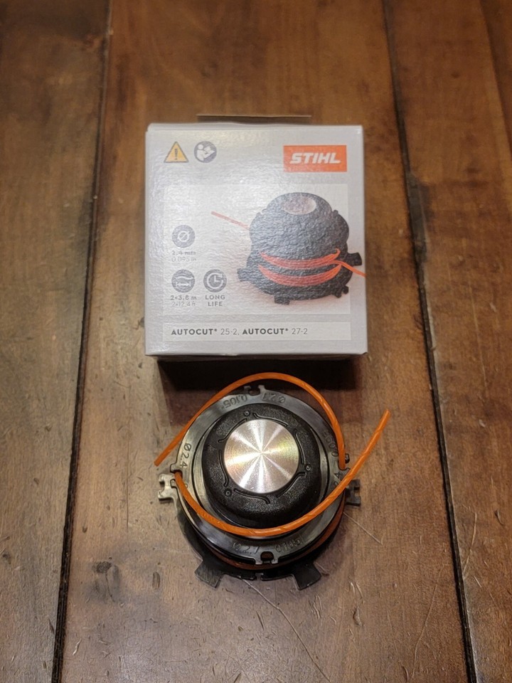 NEW Genuine STIHL AutoCut 27-2 Long Life Spool Insert w/Line 4002-710 ...