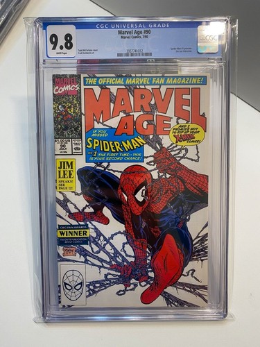Marvel Age #90 CGC 9.8 Marvel Comics Mcfarlane cover | eBay