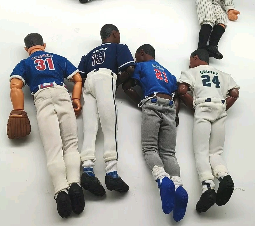 Lot 15 Baseball Players Figures McGwire Ryan Sosa Griffey Rodriguez ...
