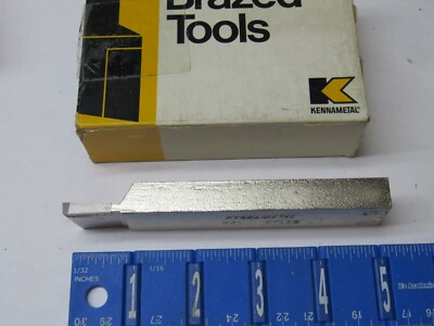 KENNAMETAL 3/16" CARBIDE TIPPED CUT-OFF TOOL BIT STYLE CT122 GRADE K21 ...