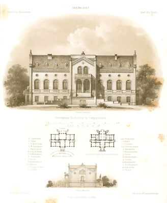 Rodele Rodehlen Original Lithografie Loeillot 1864 | eBay.de