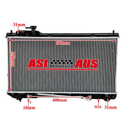 Premium Radiator Fits TOYOTA RAV4 RAV 4 SXA11R 1997-9/2000 Pin Mount ...