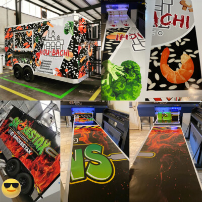 Custom Printed Vinyl for Wrap Trailers & Cars | Outdoor Sign Sticker ...