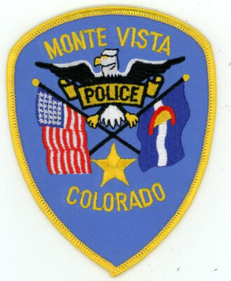 COLORADO CO MONTE VISTA POLICE NICE SHOULDER PATCH SHERIFF | eBay