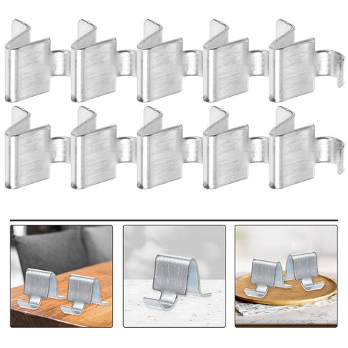 10 Pcs Cabinet Shelf Clips Shelving Iron Accessories Kitchen Pegs | eBay