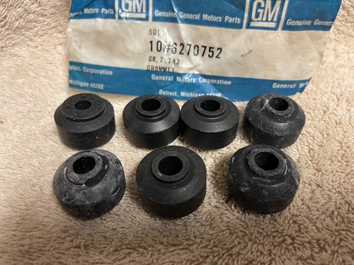NOS GM 6270752 1976-1981 SWAY BAR STABILIZER LINK BUSHINGS TRANS AM GTO ...