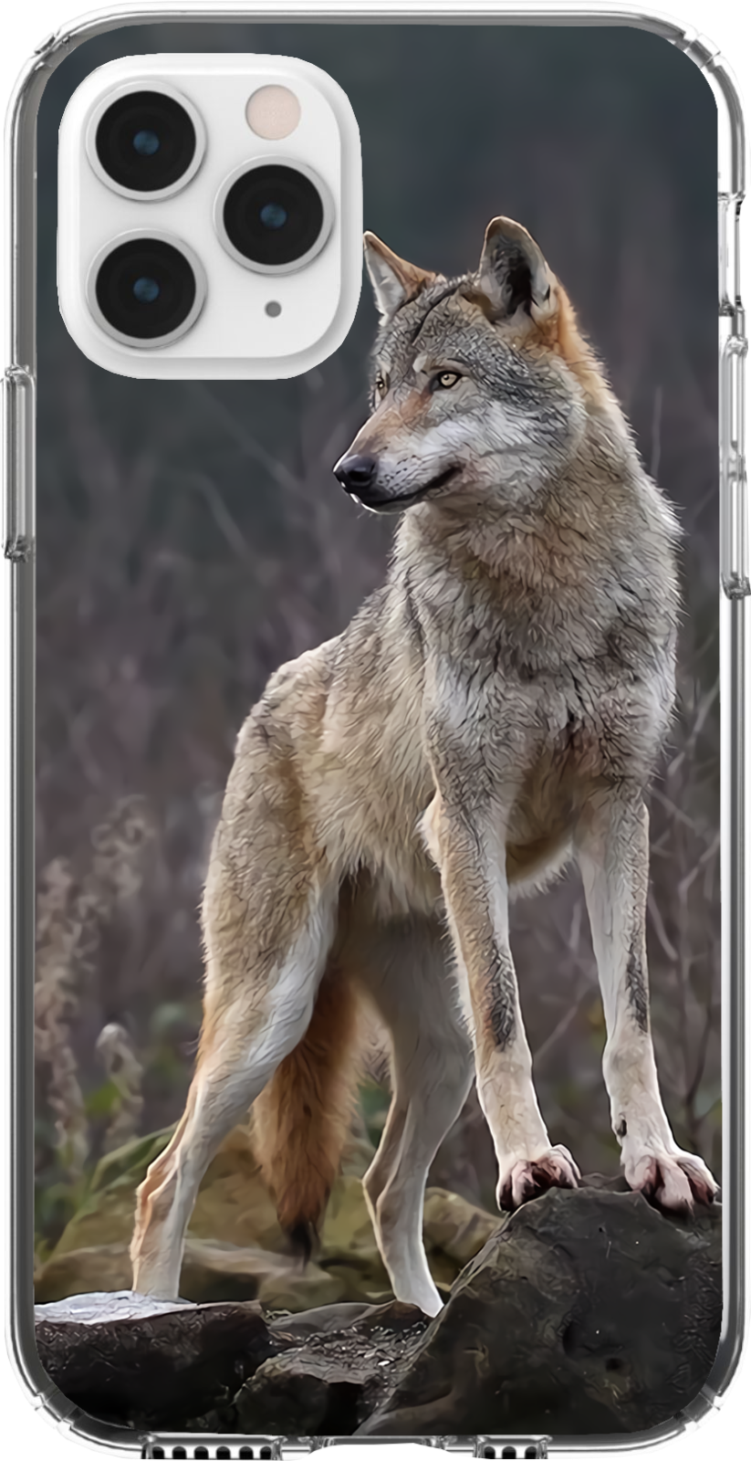Silicone Cover Case Animal Wolf Wolves Pack Stong Alpha King K9 Snow Howl Art | eBay
