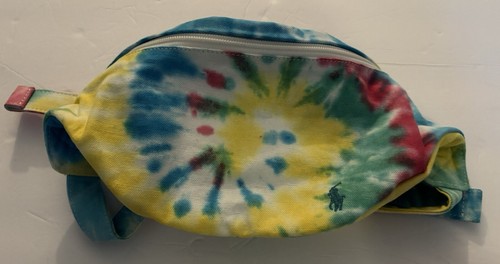 NEW Polo Ralph Lauren Tie Dye Fanny Pack Canvas Waist Bag | eBay