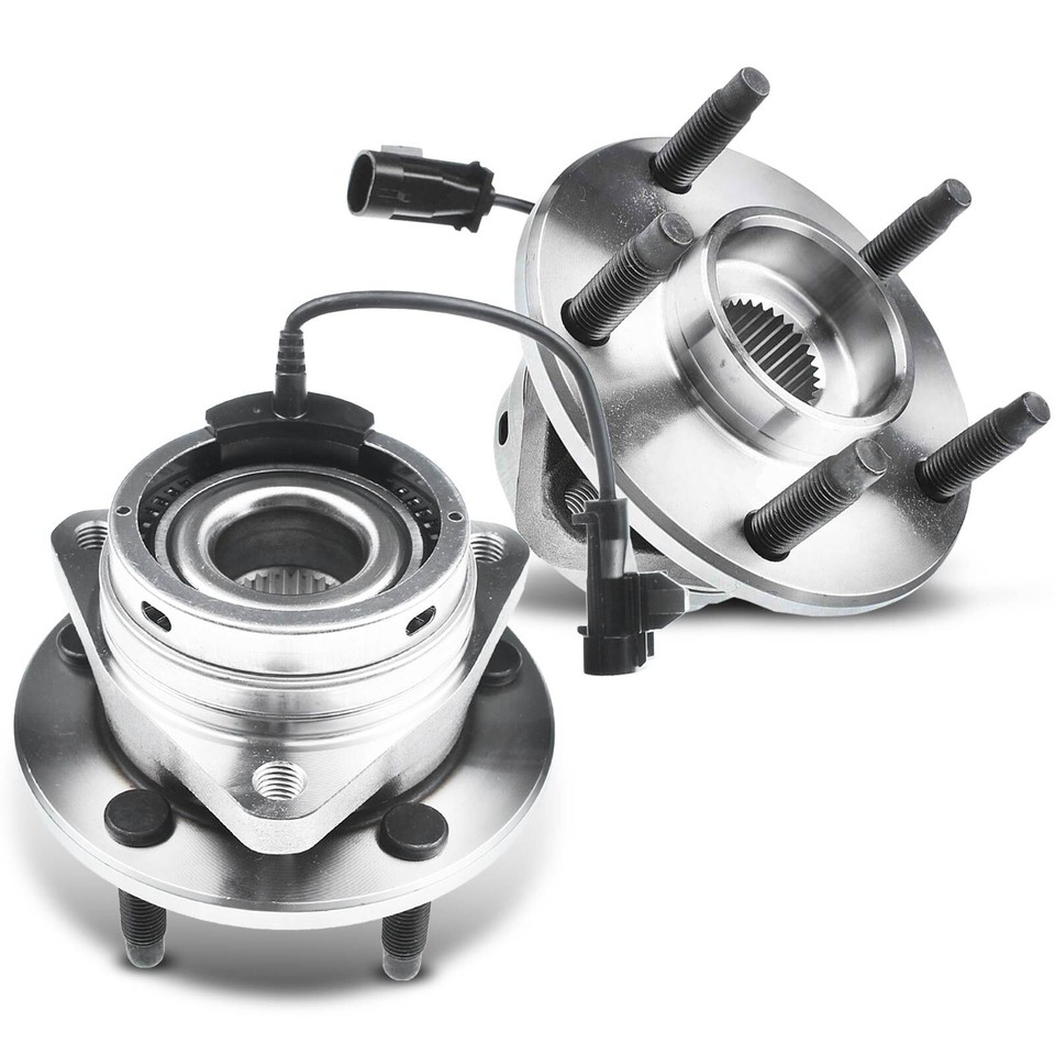 3x Front Rack and Pinion Hub Bearing Kit for Chevrolet Malibu Pontiac ...