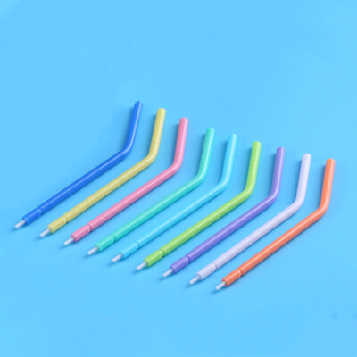 100pcs Dental Disposable Spray Tip Triple Nozzles 3-Way Air Water ...