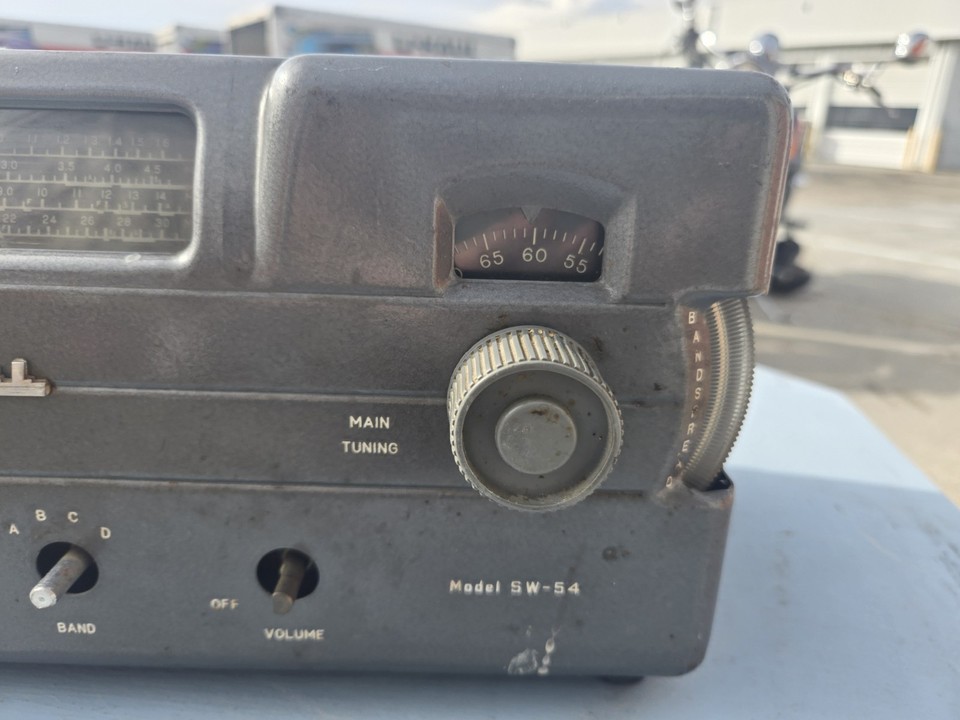 Vintage National SW-54 Shortwave Ham Tube Radio Receiver - Works! | eBay