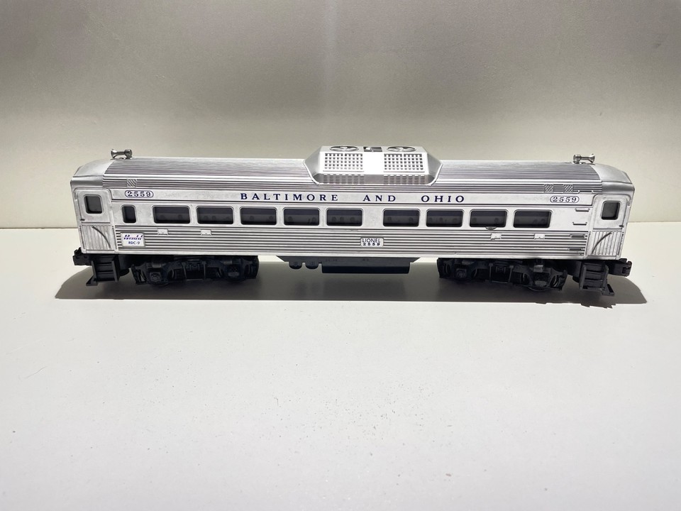Lionel #2559 O Scale Baltimore & Ohio Budd RDC-9 DUMMY Locomotive No ...