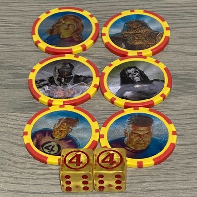 Heroclix Marvel Avengers Fantastic Four Empyre Dice and Token Set | eBay