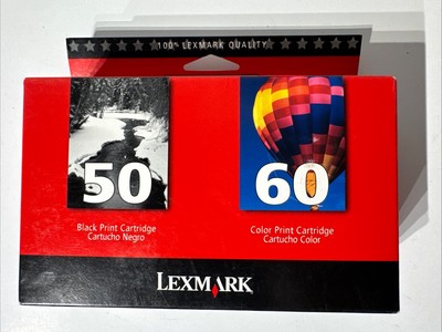 GENUINE LEXMARK 50 & 60 COMBO PACK New, Sealed | eBay