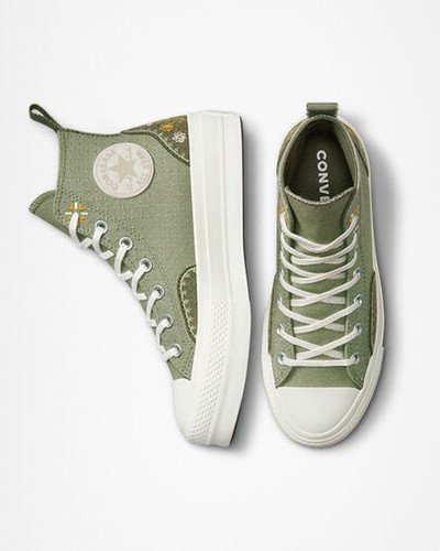 Converse Chuck Taylor All Star Lift Platform Autumn Embroidery A05069C ...
