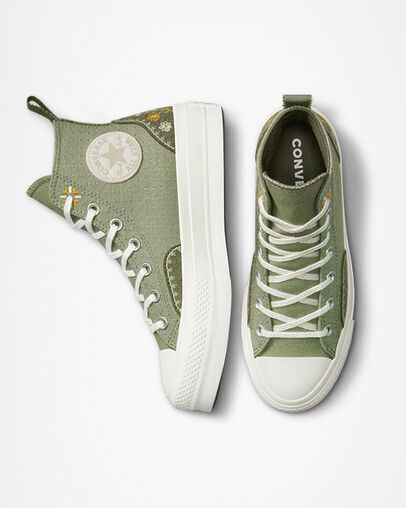 Converse Chuck Taylor All Star Lift Platform Autumn Embroidery A05069C ...