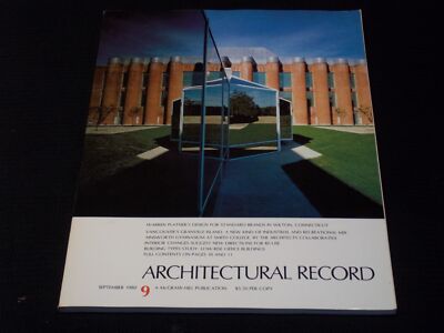 1980 SEPTEMBER ARCHITECTURAL RECORD MAGAZINE - WARREN PLATNER'S DESIGN ...