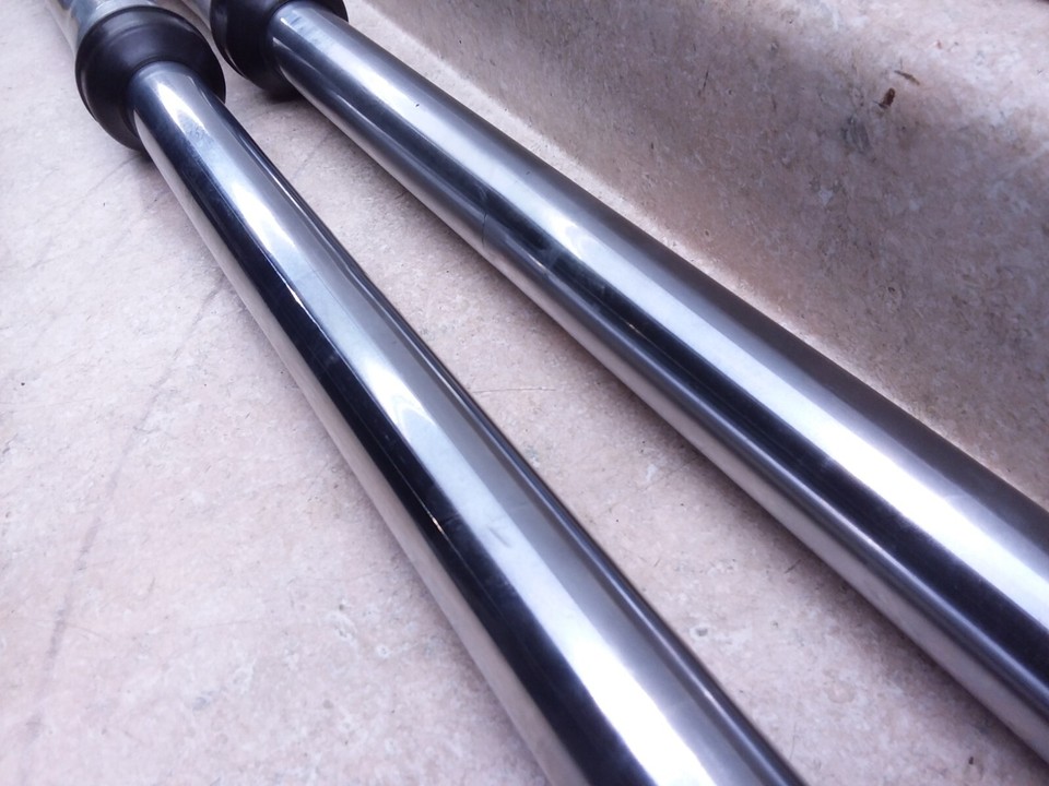 Penton 125 Six Day Steel Tank Ceriani Front Forks Fork Pair 35mm 1970 ...